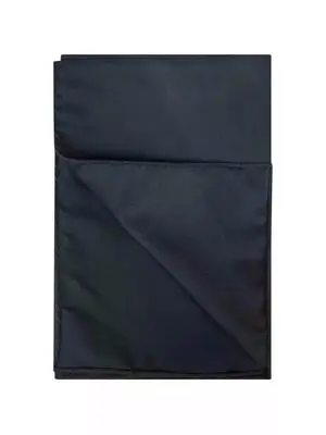 D4.0 Hand-finished Square Scarf - Blue