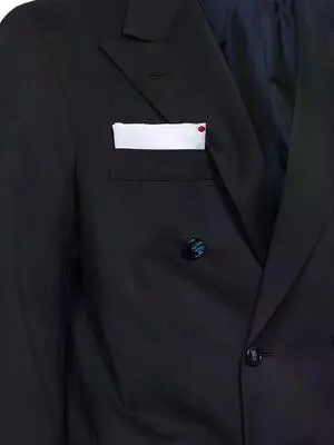 Kiton Double-breasted Virgin Wool Suit