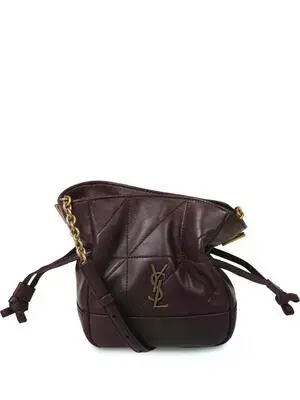 Saint Laurent Jamie Quilted Leather Shoulder Bag - Red