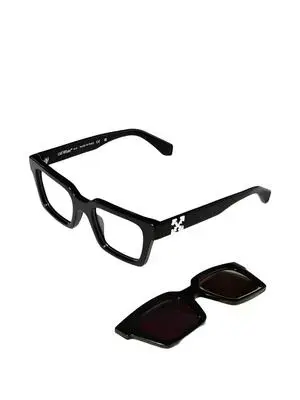 Off-White Arrows Square-frame Glasses - Black