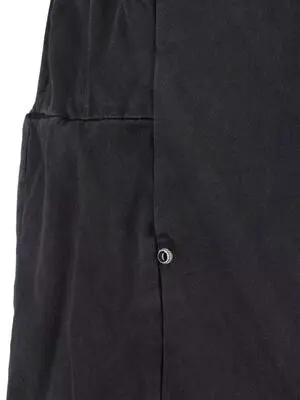 WHITE SAND Belted Pleated Trousers