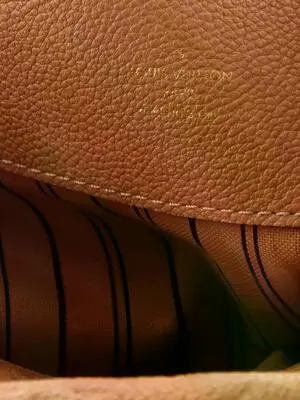 LOUIS VUITTON Bagatelle Monogram Empreinte Leather Hobo Bag - Neutrals
