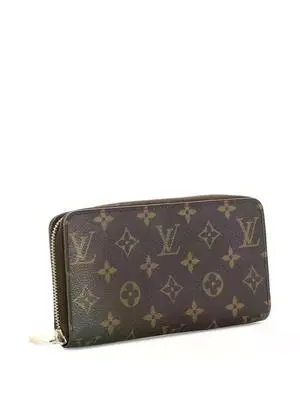 LOUIS VUITTON Zippy Wallet Monogram Canvas Small Wallets