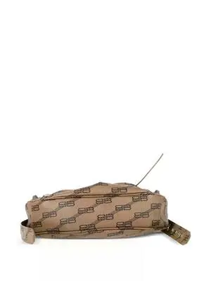 Balenciaga Mini Le Cagole Monogram Tote Bag - Neutrals