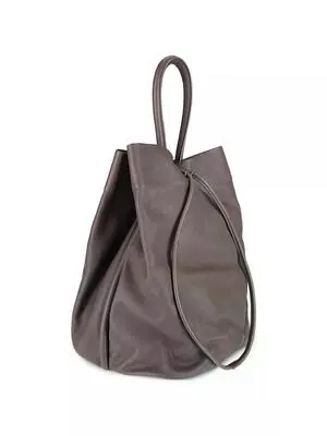 UMA WANG Bucket Bag With Drawstring Detail