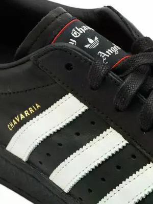 Adidas X Willy Chavarria Superstar Sneakers With Rose Motif