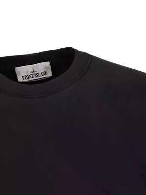 Stone Island Logo-badge Sweatshirt - Black