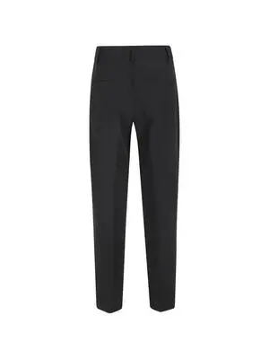 Seventy Pressed-crease Tailored Trousers - Black