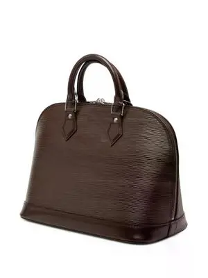 LOUIS VUITTON 2002 Epi Alma Pm Handbag - Brown