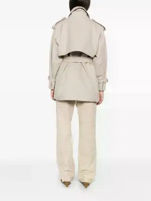 Max Mara Double-breasted Belted Coat