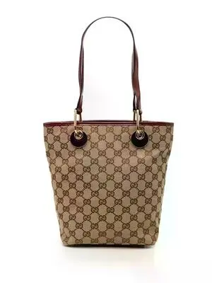 Gucci Gg Canvas Eclipse Tote Bag