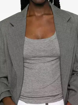 SAMSOE SAMSOE Ribbed-knit Tank Top