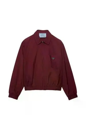 Prada Poplin Jacket - Red