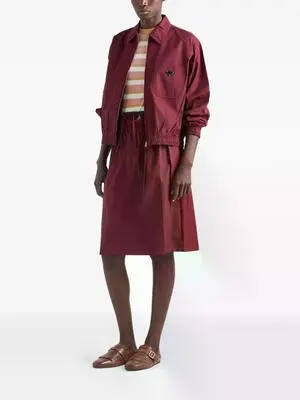 Prada Poplin Jacket - Red