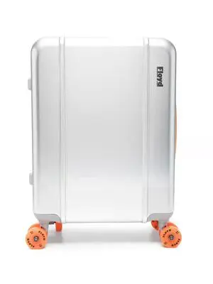 FLOYD Logo-detail Suitcase - Silver