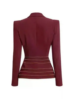 Elie Saab Cady Embellished Blazer
