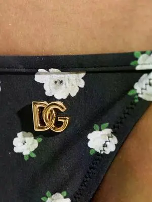 Dolce & Gabbana Floral Print Bikini