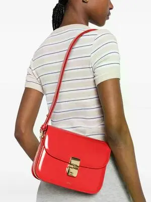 A.p.c. Small Grace Cross Body Bag - Red