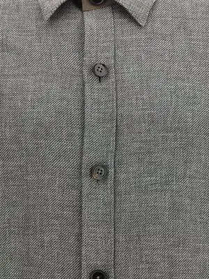 Zegna Textured Long-sleeve Overshirt