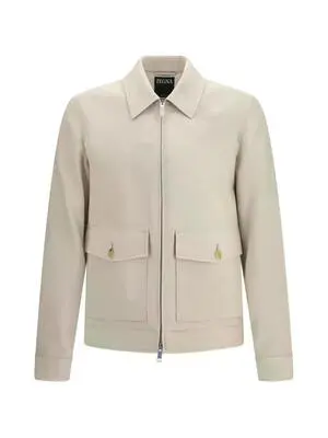 Zegna Oasi Flap-pocket Zip-up Jacket