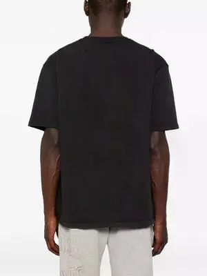 Rhude Logo-print T-shirt - Black