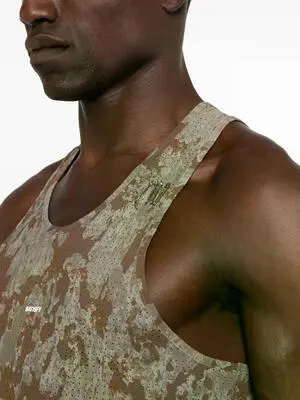 Satisfy Camouflage Print Vest