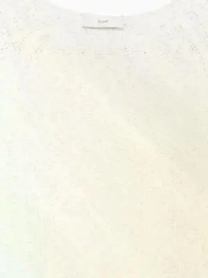 DUNST Open-knit Sweater - Neutrals