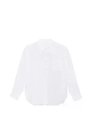 120% Lino Long-sleeve Linen Shirt