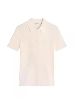 Maison Kitsuné Ribbed Polo Shirt