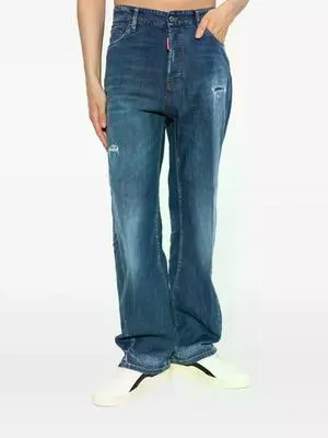 Dsquared2 Wash Jeans With Distressed Effect