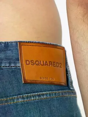 Dsquared2 Wash Jeans With Distressed Effect