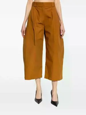 Balenciaga Pleated Wide-leg Trousers