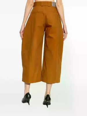 Balenciaga Pleated Wide-leg Trousers