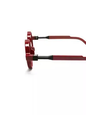 VAVA EYEWEAR Round-frame Glasses - Red