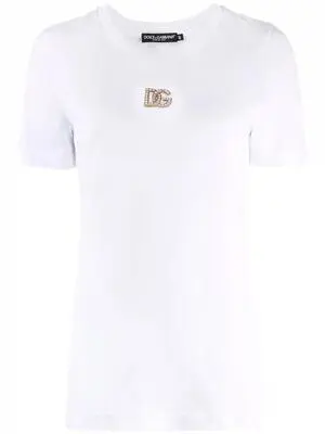 Dolce & Gabbana Logo-plaque Short-sleeve T-shirt