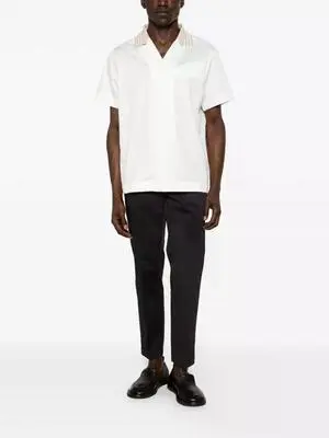 VELA SHOP Pleated Slim Fit Trousers