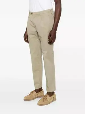 VELA SHOP Belt-loop Pleated Trousers