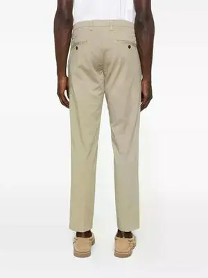 VELA SHOP Belt-loop Pleated Trousers