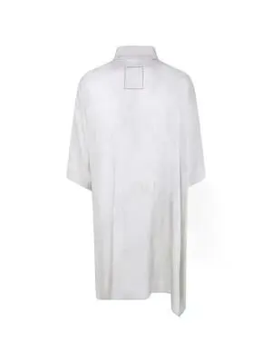 UMA WANG Asymmetric Silk Shirt