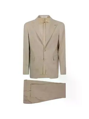 Tagliatore Single-breasted Suit - Neutrals