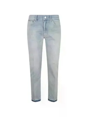 DONDUP Dalia Jeans With Raw-cut Hem