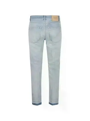 DONDUP Dalia Jeans With Raw-cut Hem
