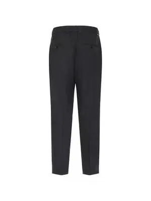 BE ABLE Straight-leg Trousers - Black