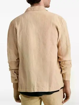 Vilebrequin Patch-pocket Embroidery Overshirt - Neutrals