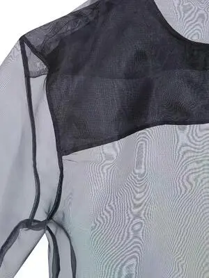 THELATEST Paneled Sheer Top