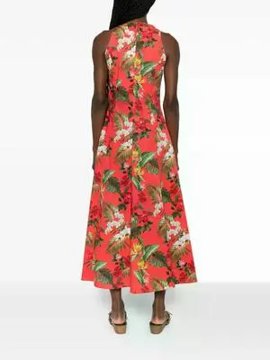 ARCHIVIO '67 Floral-print Midi Dress