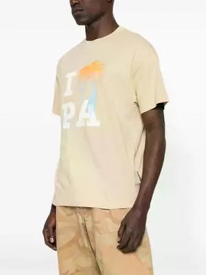 Palm Angels Palm-tree-print T-shirt