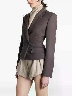 Magda Butrym Double-breasted Notched-lapel Jacket