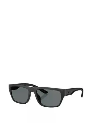 Emporio Armani Rectangle-frame Sunglasses