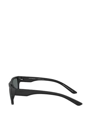 Emporio Armani Rectangle-frame Sunglasses